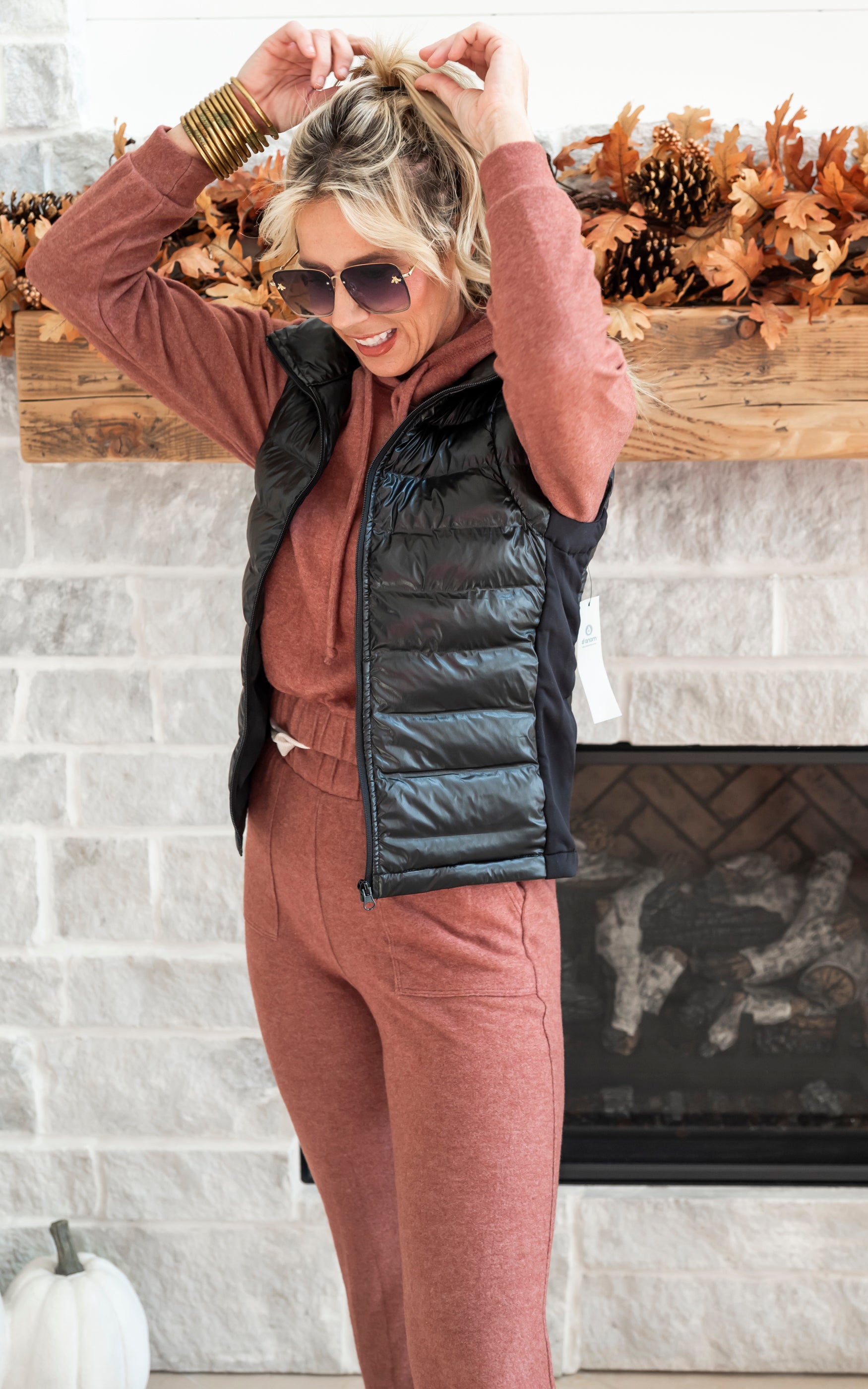 Cashmere Long Sleeve Hoodie | Rae Mode - Final Sale | BAD HABIT BOUTIQUE