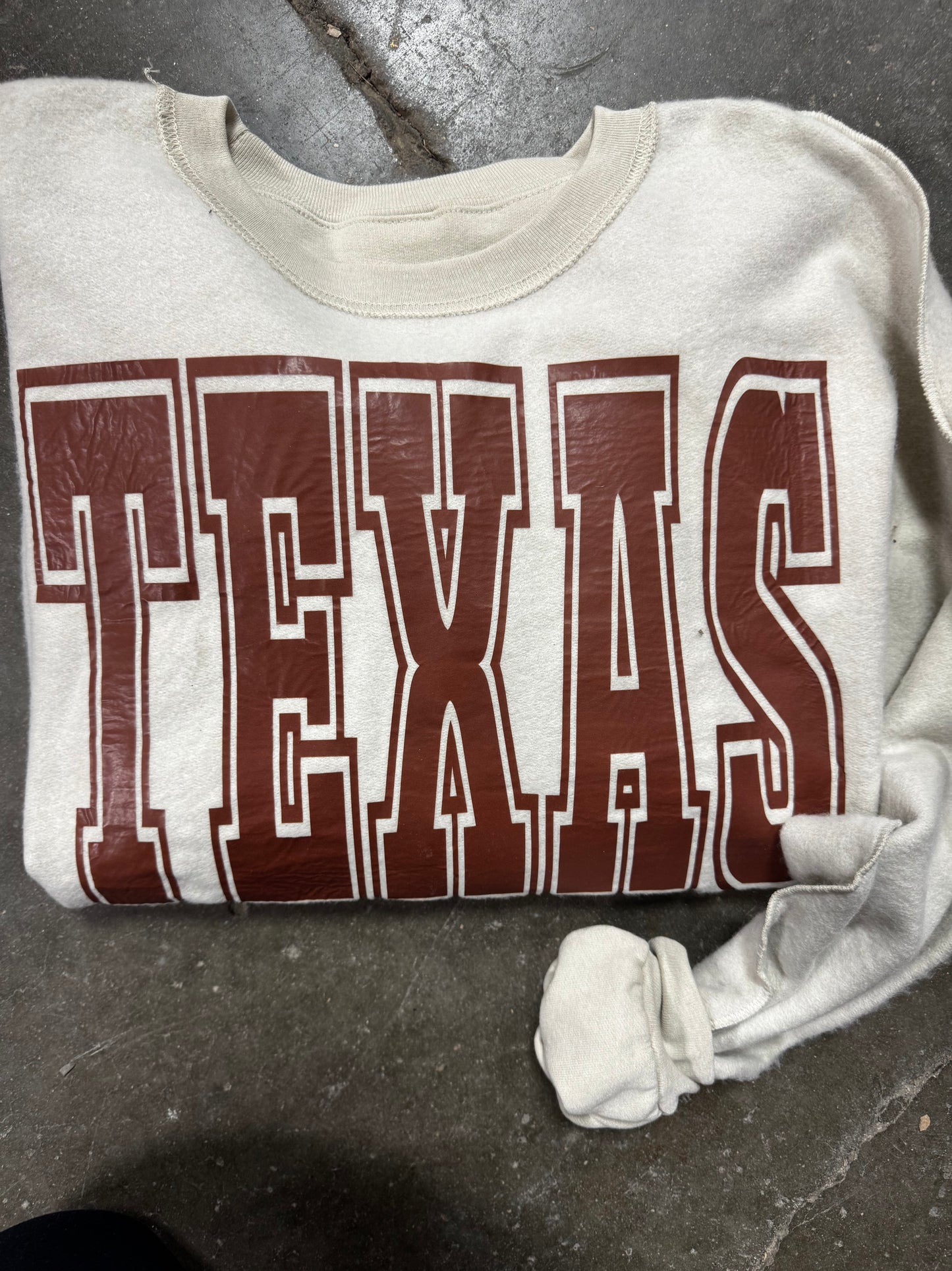 TX/TEXAS Reversible Graphic Sweatshirt *DEAL – BAD HABIT BOUTIQUE
