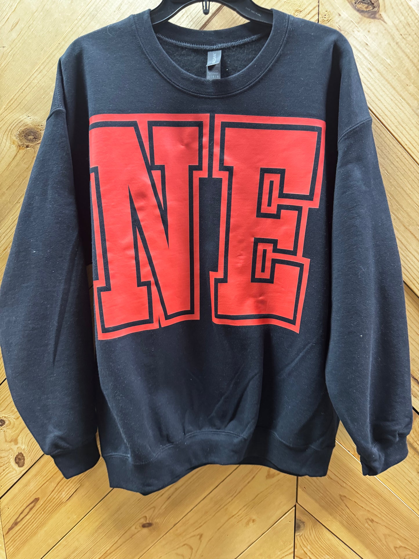 NE BLACK Graphic Sweatshirt – BAD HABIT BOUTIQUE