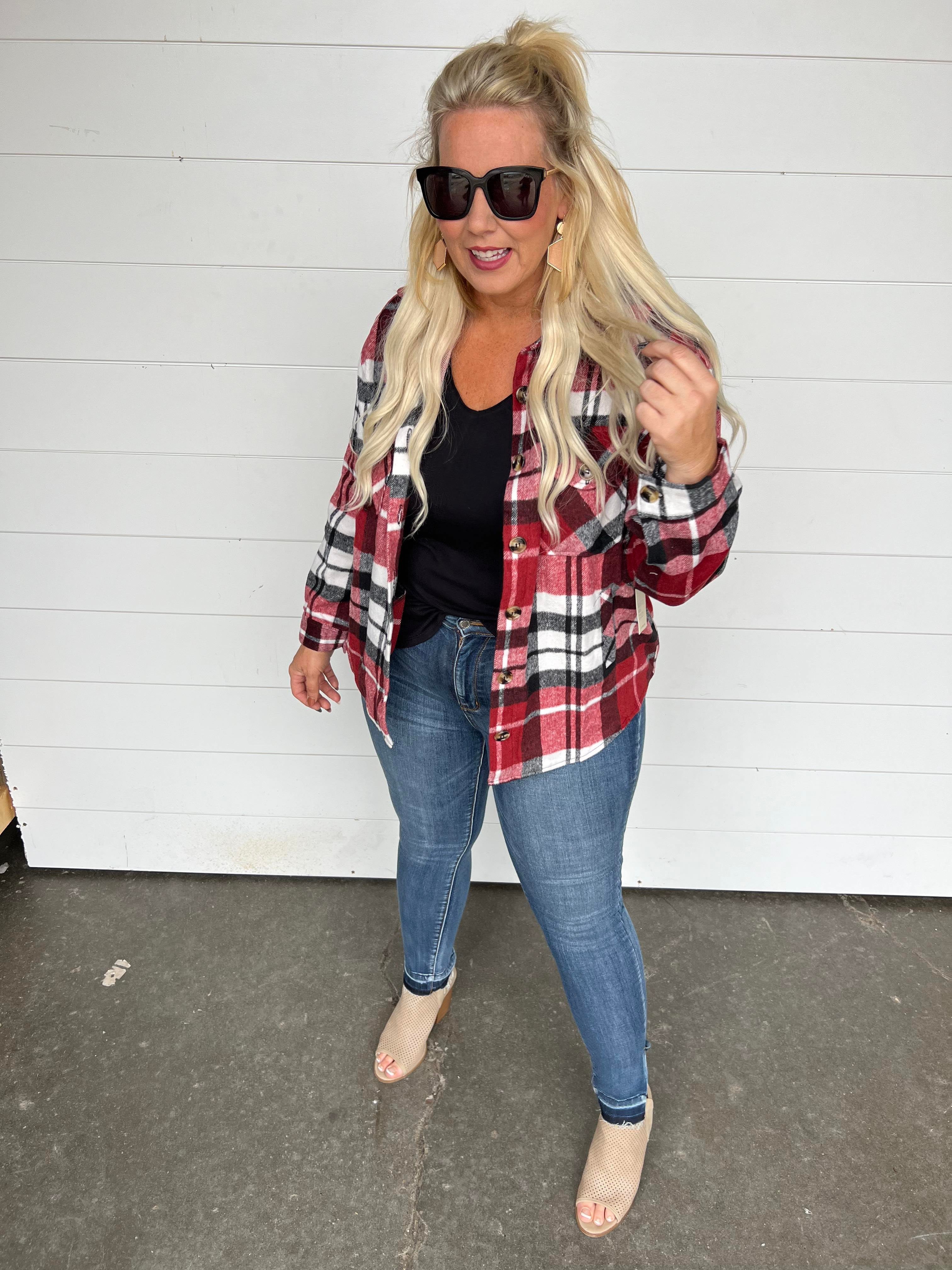 Layers To Love Plaid Shacket | FINAL SALE | BAD HABIT BOUTIQUE